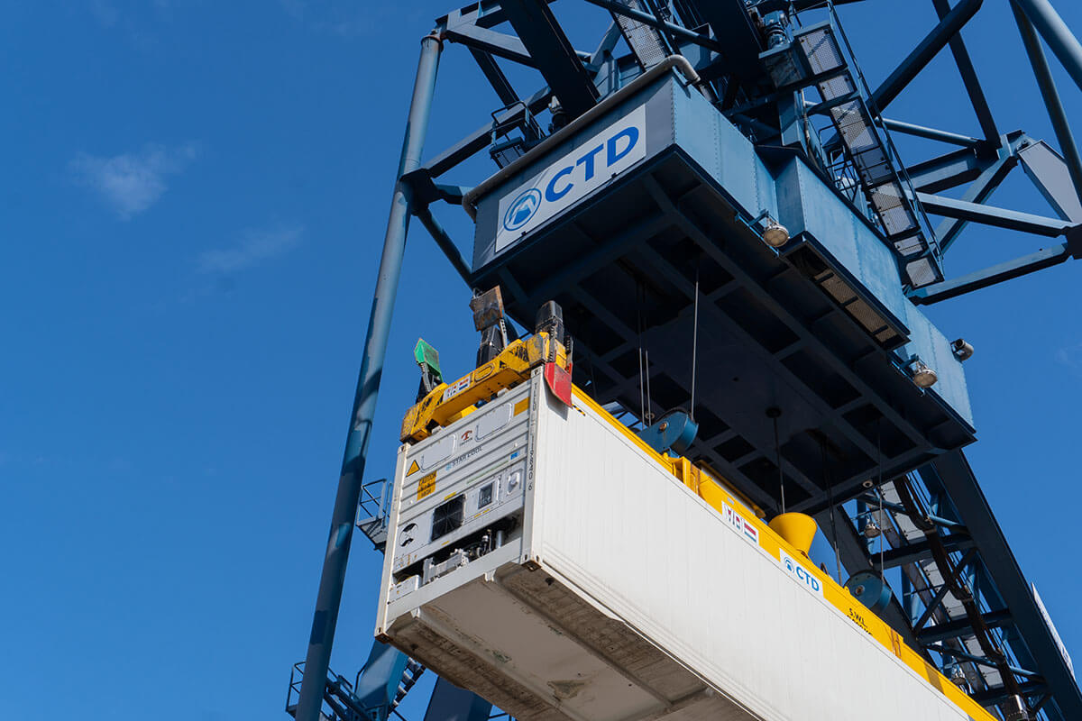 Duurzaam koeltransport over water